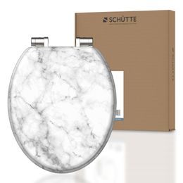Sch&uuml;tte Sch&uuml;tte MDF WC-Sitz MARMOR STONE, Toilettendeckel mit Absenkautomatik Motiv