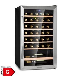 Klarstein Vinamour 32 Uno Weink&uuml;hlschrank 1 Zone 95 L / 36 Flaschen 4-18&deg;C Touch