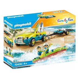 Playmobil Strandauto mit Kanuanh&auml;nger