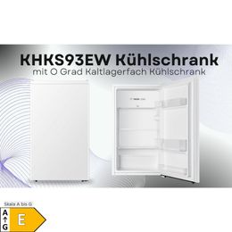PKM K&uuml;hlschrank KHKS93EW - wei&szlig;, 94L, Freistehend, mit Kaltlagerfach, 84 cm