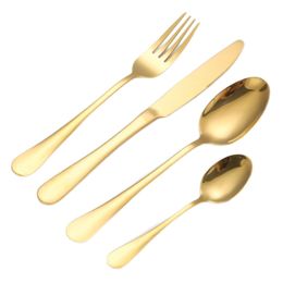 72 tlg Besteck-Set f&uuml;r 12 Personen aus 18/10 Edelstahl in Gold
