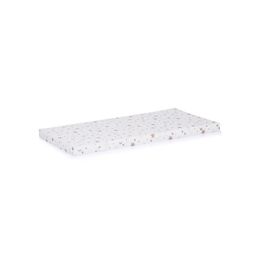 Chipolino Babybett Matratze Stars faltbar, Bezug waschbar, Gr&ouml;&szlig;e 120 x 60 x 6 cm beige/Sterne