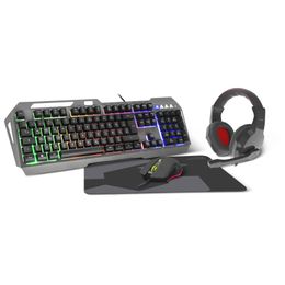 Speed-Link SPEEDLINK LUNERA 4in1 RGB Gaming Set, black - DE layout