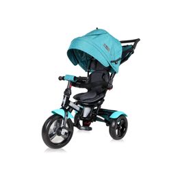 Lorelli Tricycle Neo 4 in 1 EVA-Reifen, Schiebestange, Sitz drehbar, verstellbar t&uuml;rkis