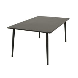 DEGAMO Tisch DENVER 100x160cm, Metall anthrazit