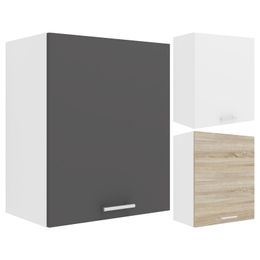 Vcm K&uuml;chenschrank h&auml;ngend Ma&szlig;e ca. H. 60 x B. 50 x T. 31 cm H&auml;ngeschrank mit zwei F&auml;chern K&uuml;chenm&ouml;bel &ndash; Esilo