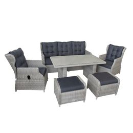 Bellavista Luxus Dining Lounge "Canelli" grau - Home & Garden&reg;