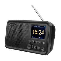 Leicke DJ ROXXX DAB+ Radio mit Bluetooth 5.0, K&uuml;chenradio, 4000mAh Batterie