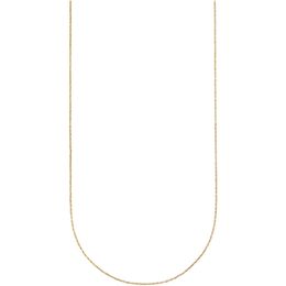 Collierkettchen Firetti "Schmuck Geschenk Gold 375 Halsschmuck Halskette Ankerkette" Gr. 50, gold (gelbgoldfarben), Halsketten, Damen, 50, Gelbgold 375, B: 1,05mm, B:1,05mm