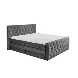 ED Lifestyle Cashfield 8 Boxspringbett Holzwerkstoff/Tonnentaschenfederkern H2 180x200cm