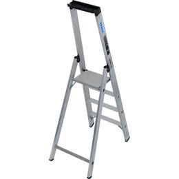 Krause Stehleiter 'Stabilo' aluminium 4 Stufen, Standhöhe 95 cm