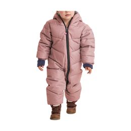 Schneeoverall Killtec "Karter Mini", Kinder, Gr. 110/116, rosa (rosé), Oberstoff: 100% Polyester, Futter: 100% Polyester, Füllung: 100% Polyester, Sportlich, Overalls, Schneeanzug: wasserabweisend, winddicht, warm, leicht anzuziehen