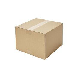 ratioform economy Wellpapp-Faltkarton, L&auml;nge 200 - 299 mm, LxBxH 200 x 100 x 100 mm, VE 25 Stk