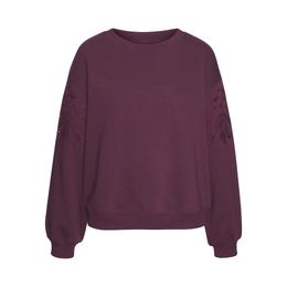 Vivance Sweatshirt Damen Gr&ouml;&szlig;e XS aubergine