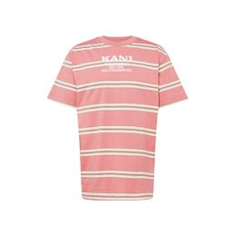 Karl Kani T-Shirt Herren Gr&ouml;&szlig;e S creme / hellpink / wei&szlig;