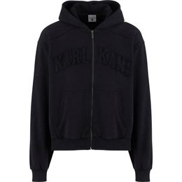 Karl Kani Sweatjacke 'College' Herren Gr&ouml;&szlig;e S schwarz