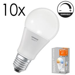 LEDVANCE LED E27 10er Set 9 Watt 6500 Kelvin 806 Lumen