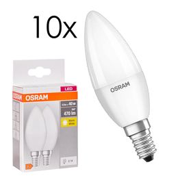 hofstein LED E14 10er Set 4,9 Watt 2700 Kelvin 470 Lumen