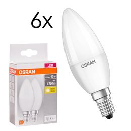 hofstein LED E14 6er Set 4,9 Watt 2700 Kelvin 470 Lumen