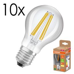 Osram LED E27 10er Set 7,2 Watt 3000 Kelvin 1521 Lumen