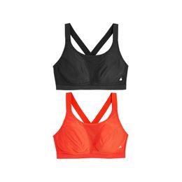 next Sport-BH Damen Gr&ouml;&szlig;e L rot / schwarz