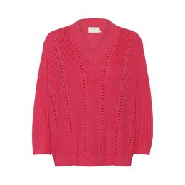 Kaffe Pullover 'Lorri' Damen Gr&ouml;&szlig;e XXL himbeer
