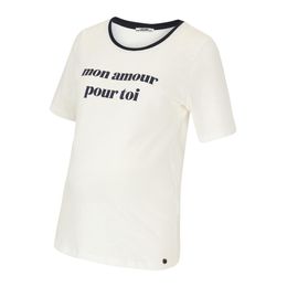 Love2wait Umstand T-Shirt 'Mon Amour' Damen Gr&ouml;&szlig;e L navy / wei&szlig;