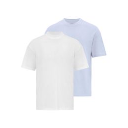 Antioch T-Shirt Herren Gr&ouml;&szlig;e L hellblau / wei&szlig;
