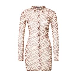 Daisy Street Kleid Damen Gr&ouml;&szlig;e 40 beige / braun Winterkleid