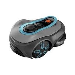 Gardena M&auml;hroboter smart SILENO free 1.200m&sup2; Set grau/t&uuml;rkis, Li-Ionen Akku, mit smart Gateway, LONA-Technologie