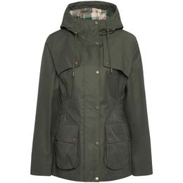 Barbour Funktionsjacke Maple Olive/Ancient Tartan (Gr&ouml;&szlig;e: 16)