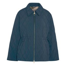 Barbour Steppjacke Clarissa Dark Navy/Rosemary Tartan (Größe: 12)