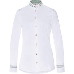 Almsach Stehkragenbluse Susan Wei&szlig; (Gr&ouml;&szlig;e: 44)