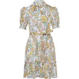 WHITE LABEL Paisley-Halbarmkleid Bunt/Paisley (Größe: 44)