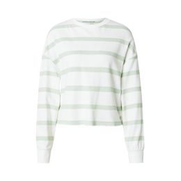 QS Sweatshirt Damen Gr&ouml;&szlig;e L hellgr&uuml;n / wei&szlig;