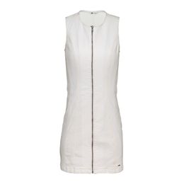 Tommy Jeans Kleid Damen Gr&ouml;&szlig;e 40 white denim Winterkleid