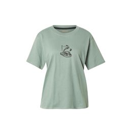 RVCA T-Shirt 'VIPER' Damen Gr&ouml;&szlig;e XS jade / schwarz