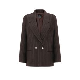 Antioch Blazer Damen Gr&ouml;&szlig;e 36 braun / wei&szlig;