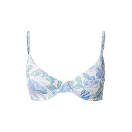 Hollister Bikinitop Damen Gr&ouml;&szlig;e 75 blau / gr&uuml;n / flieder / wei&szlig;
