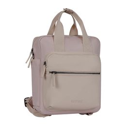 Rucksack Mustang "Dalarna", Gr. B/H/T: 25cm x 30cm x 8cm, beige, Nylon, Basic, Rucksäcke, Arbeitsrucksack Cityrucksack Freizeitrucksack