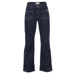 Regular-fit-Jeans SURI FREY "Regular Jeans SFY Freyday", Damen, Gr. L, EURO, blau (raw 531), Obermaterial: 91% Baumwolle CO. 6% Elastomultiester LYCRA T400 ELE T400. 3% Elasthan EL., Jeans