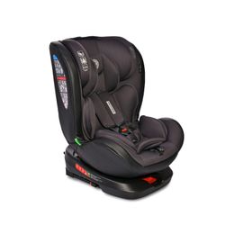 Lorelli i-Size Kindersitz Nebula (40-150cm) Isofix, 360&deg; drehbar, verstellbar schwarz