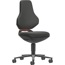 bimos ESD-Arbeitsdrehstuhl TEXON, mit Rollen, Stoff, schwarz