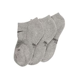 Nike Sportswear Socken Jungen Gr&ouml;&szlig;e 19/32 graumeliert / schwarz