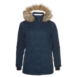 Polarino Funktionsparka Damen Gr&ouml;&szlig;e 9XL blaumeliert Winterjacke