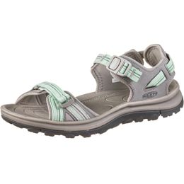 Keen Outdoorsandalen 'Terradora II' Damen Gr&ouml;&szlig;e 37.5 grau / mint