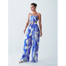 St Mrlo Top 'Wave' female Blue size 10