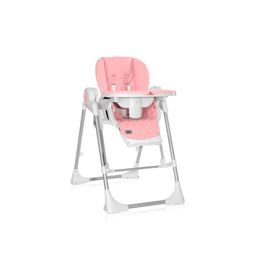 Lorelli Kinderhochstuhl 2 in 1 Camminando Babywippe verstellbar Schwingfunktion rosa