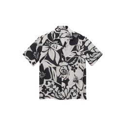 Mango Man Button Up Shirt 'Pavone' male Black size XL