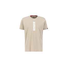 Alpha Industries T-Shirt Herren Größe XL sand / weiß
